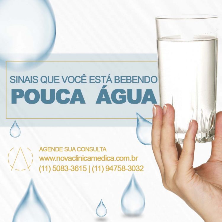 Sinais De Que Você Está Bebendo Pouca água - Nova Clinica Médica E ...